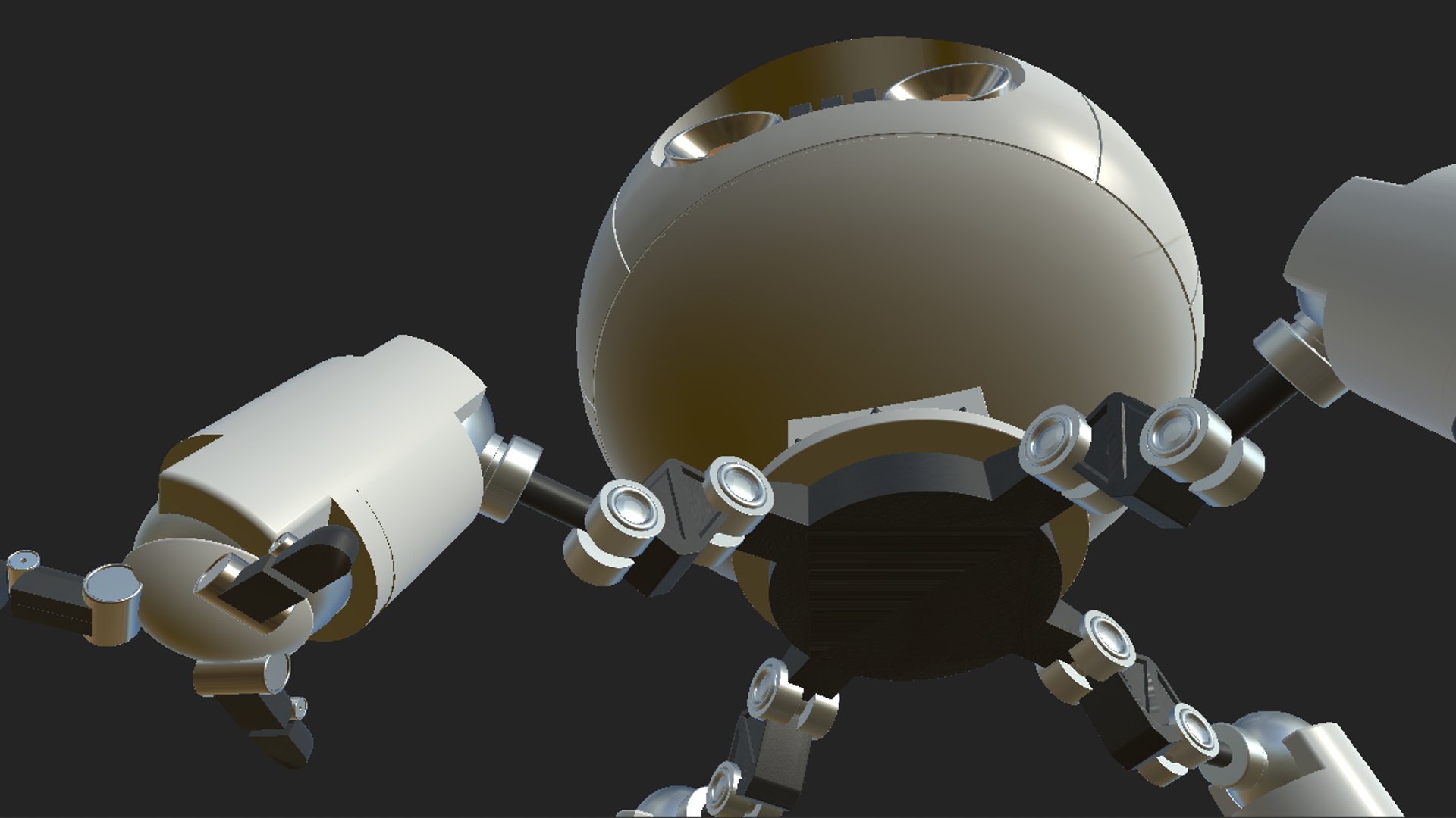 Robot Bot 3D Model - TurboSquid 1577358