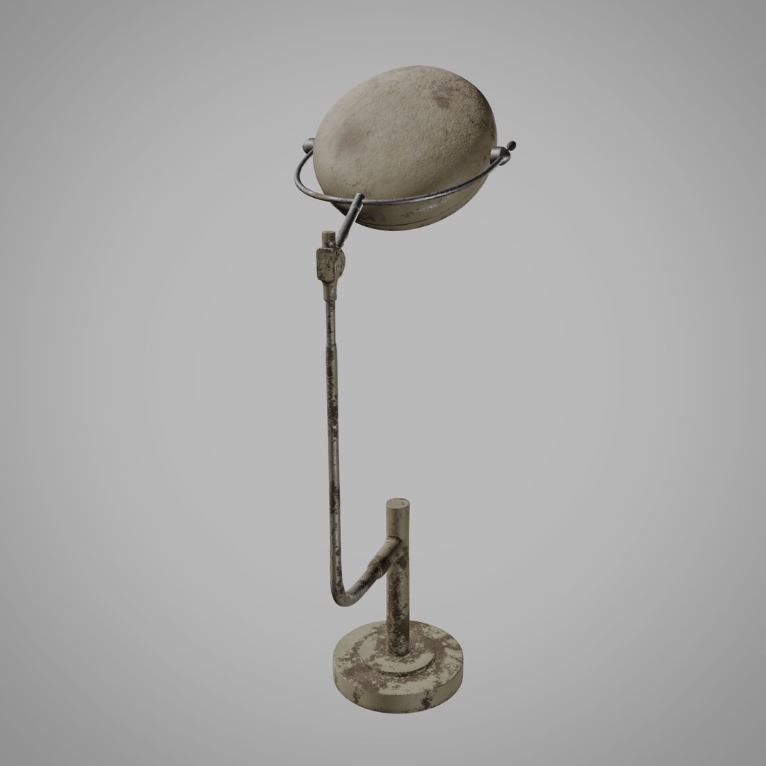 Old Operating Theatre Spotlight 3D Model - TurboSquid 1419492