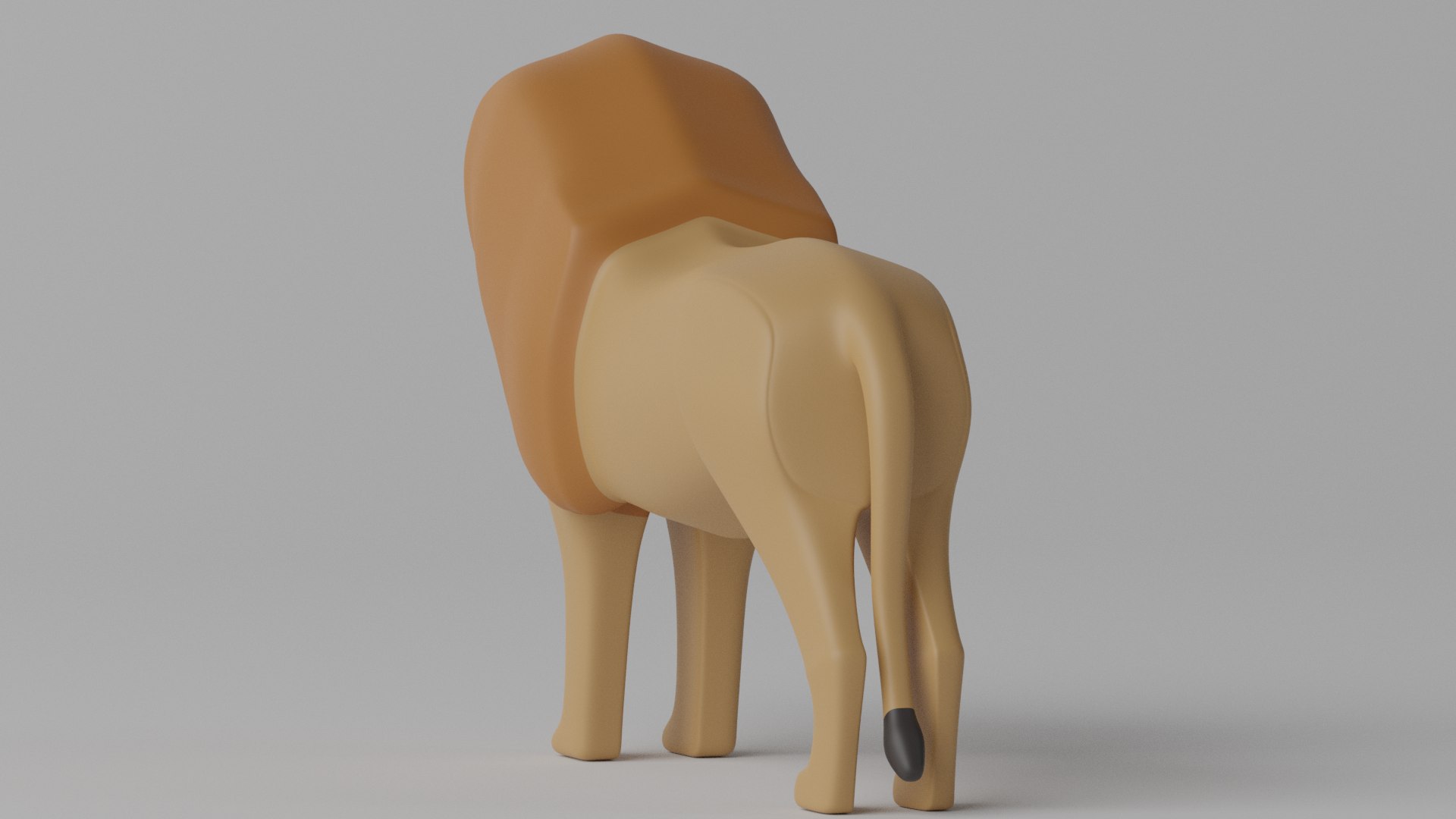 Cartoon Cute Lion 1 model - TurboSquid 2174882