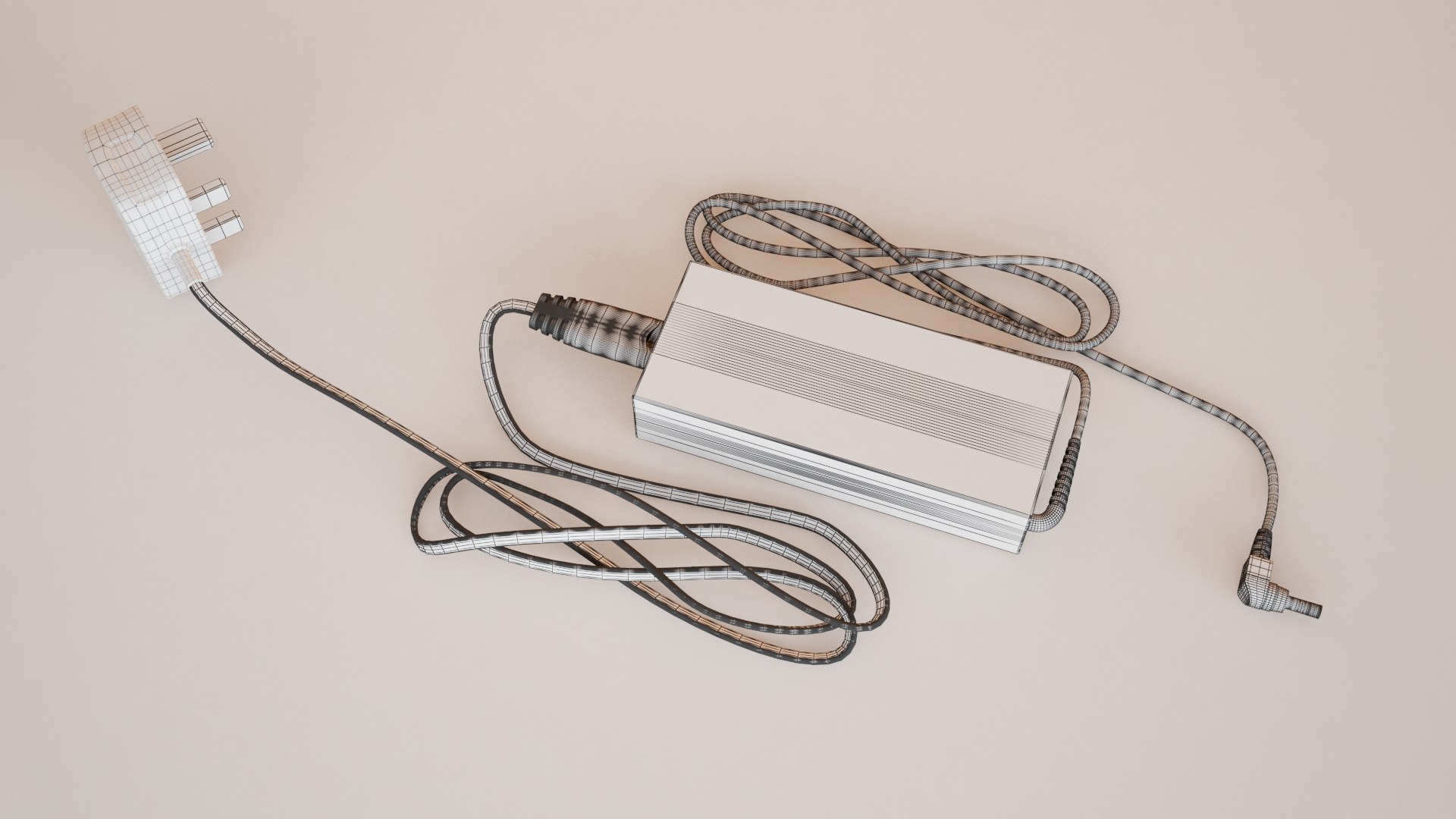 3D Power Adapter Model - TurboSquid 1549511