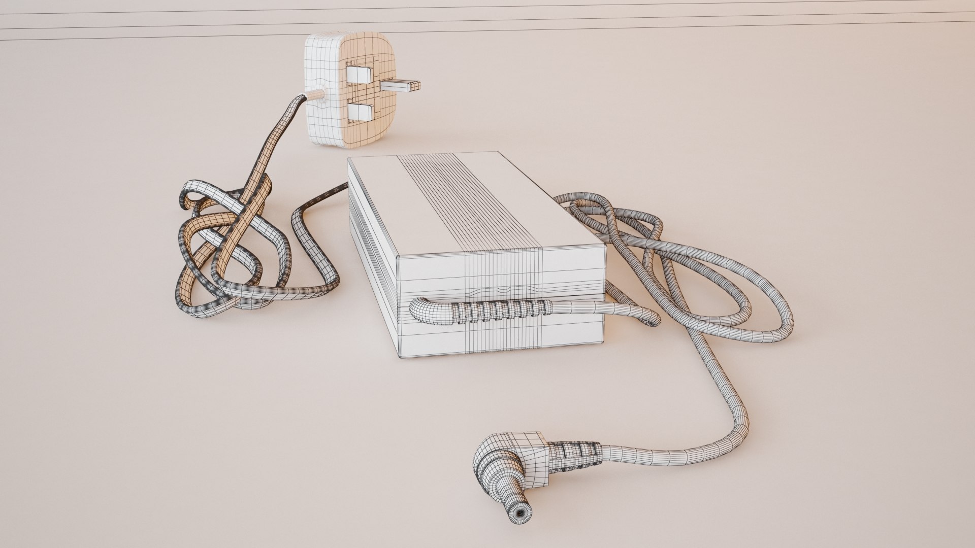 3D Power Adapter Model - TurboSquid 1549511