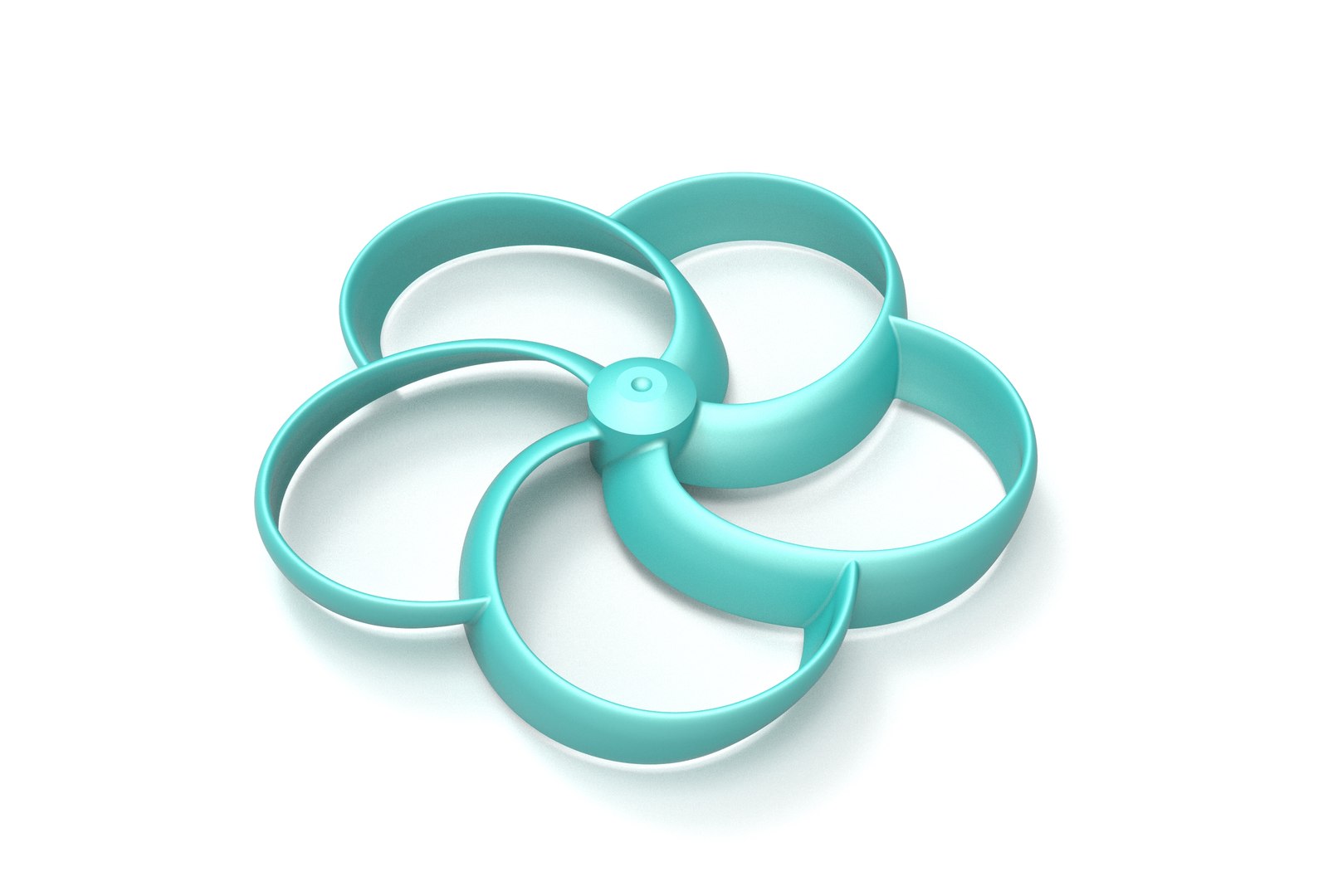 3D model Toroidal drone propeller - 5 blades - TurboSquid 2055694