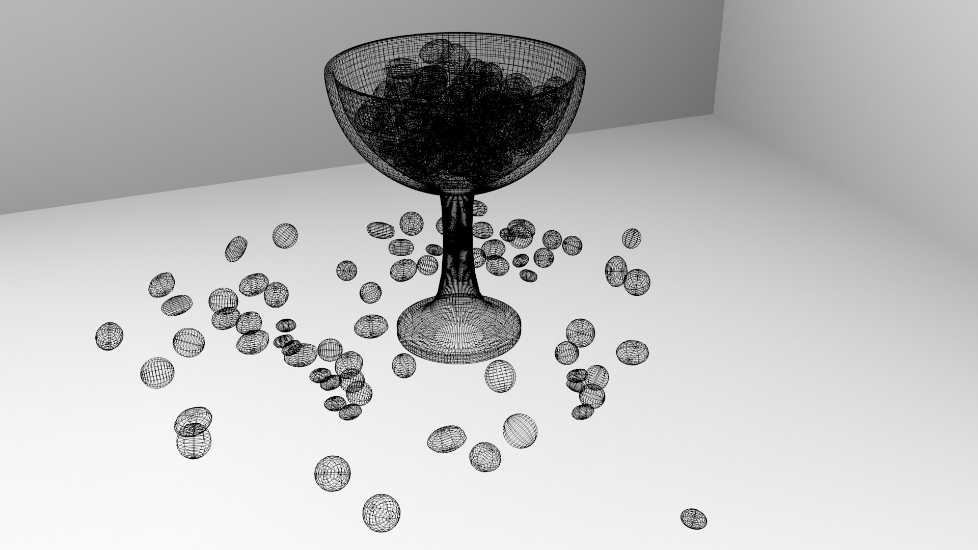 3D chocolate drop bowl model - TurboSquid 1475639