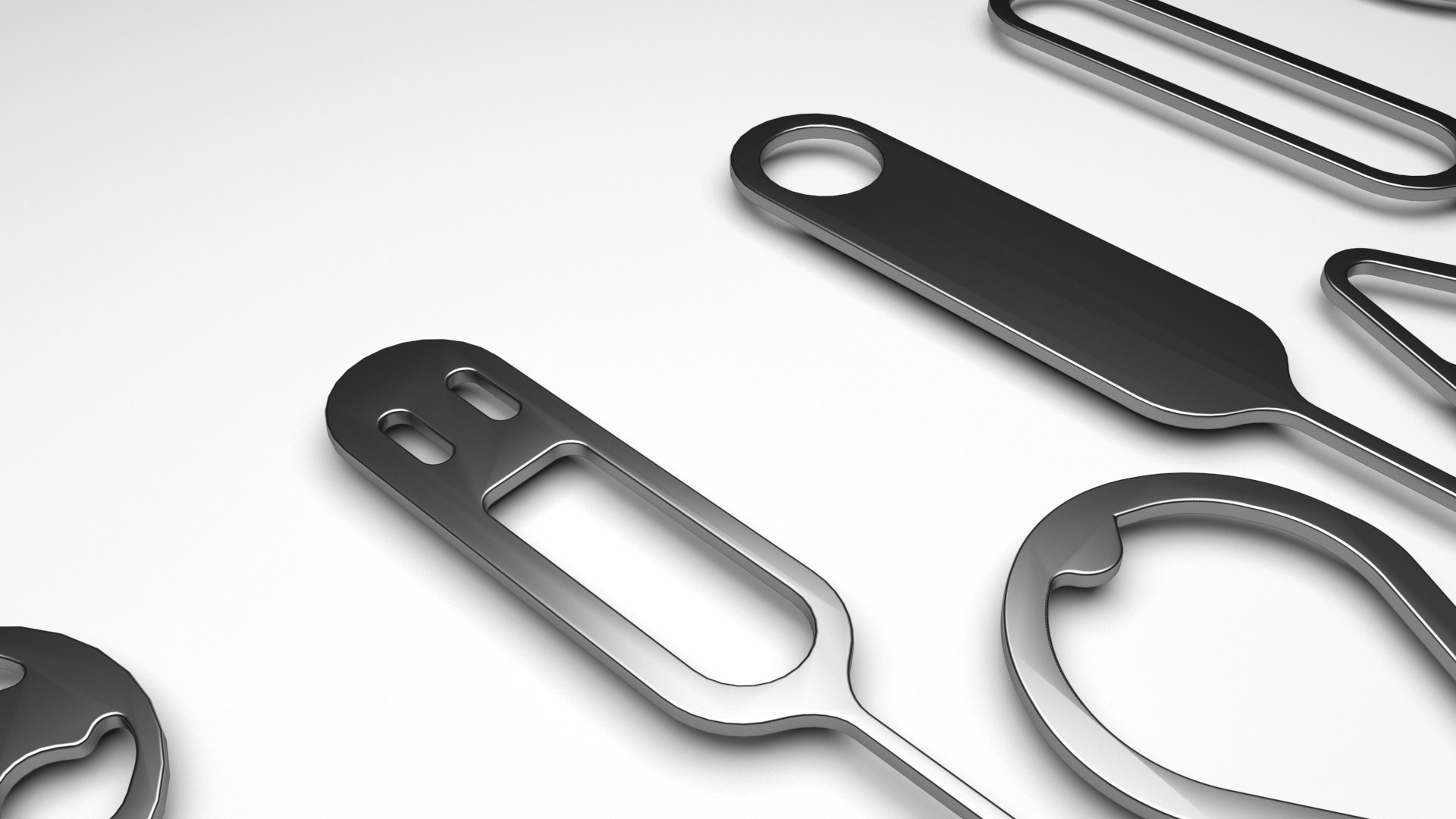 3D Sim Card Openers Set - TurboSquid 1785573