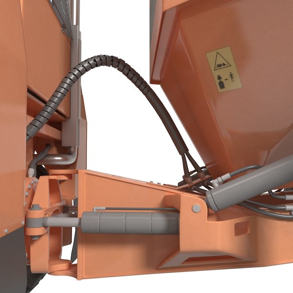 3d articulated truck doosan moxy