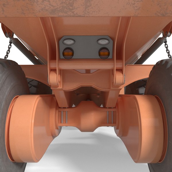 3d articulated truck doosan moxy