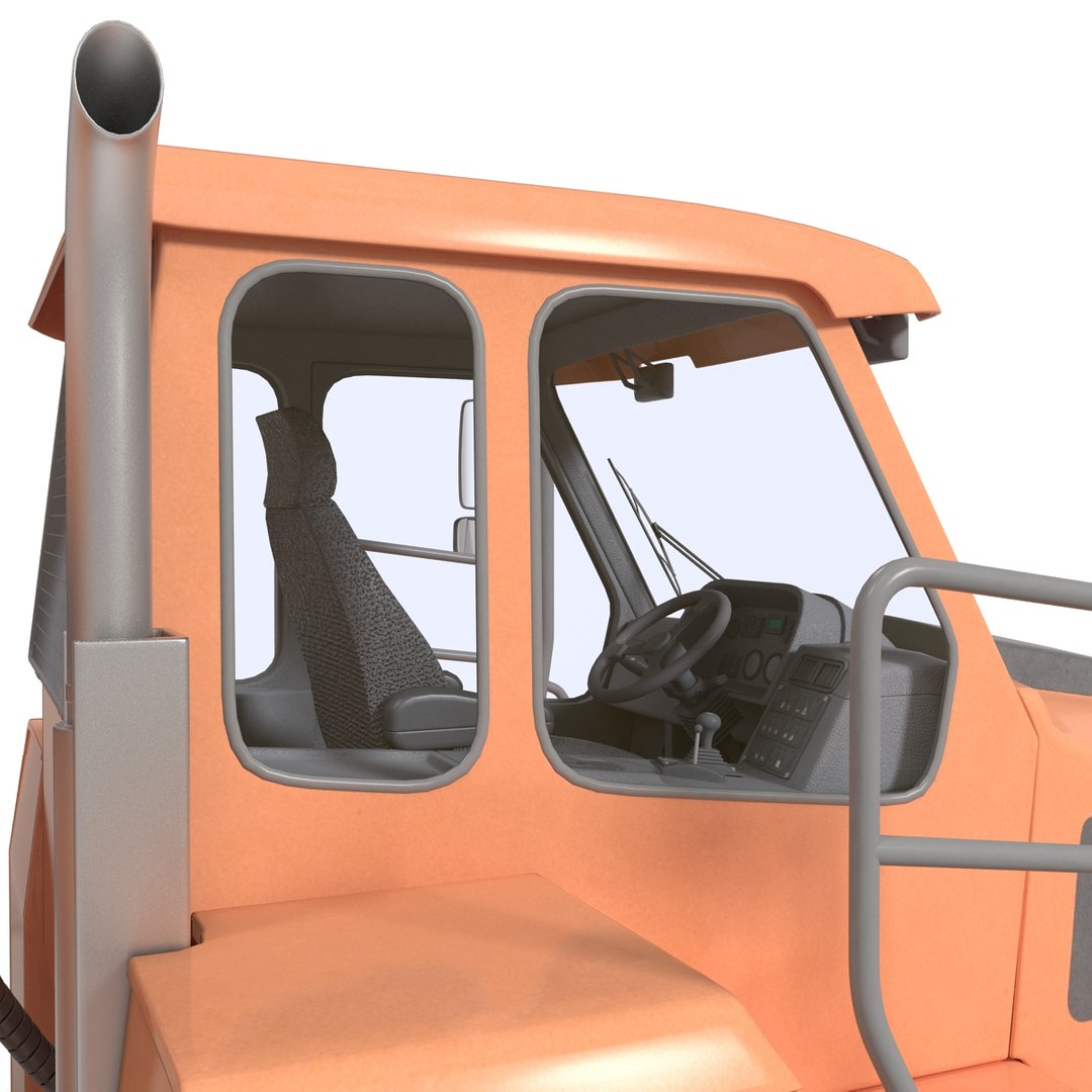 3d articulated truck doosan moxy