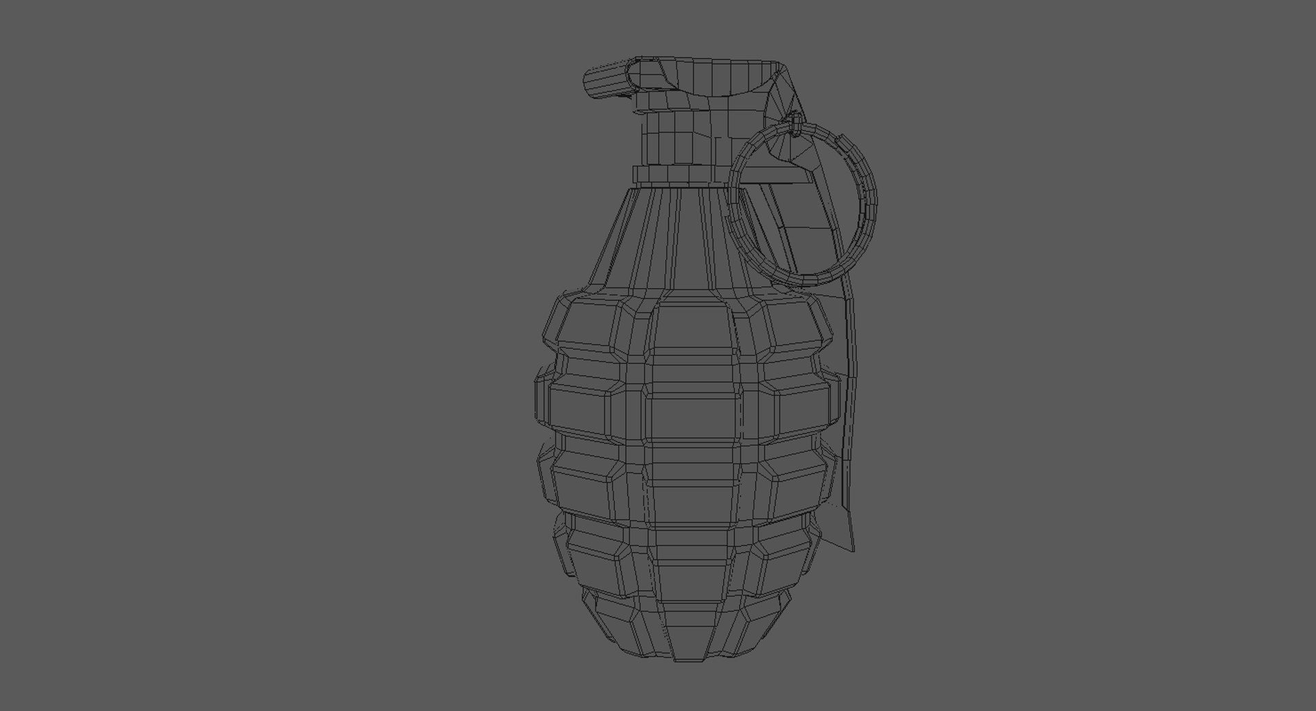 Mk Ii Hand Grenade 3d Obj