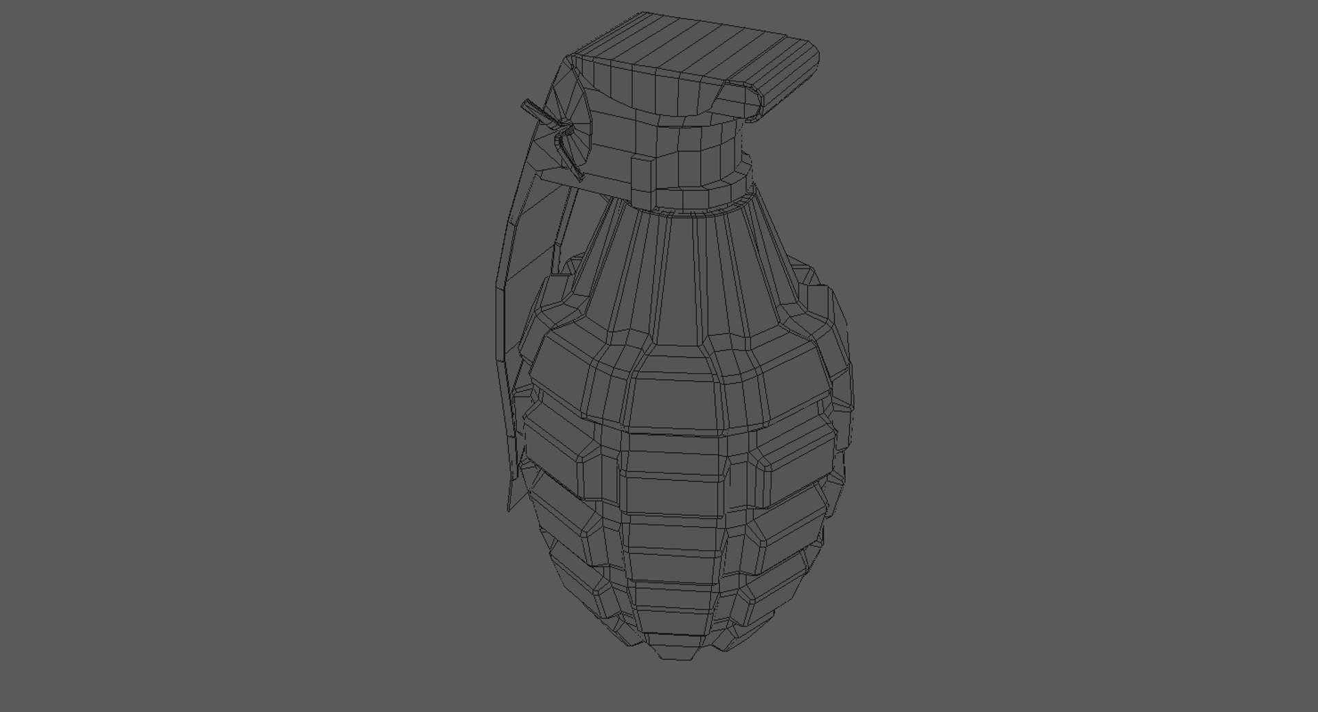 Mk Ii Hand Grenade 3d Obj