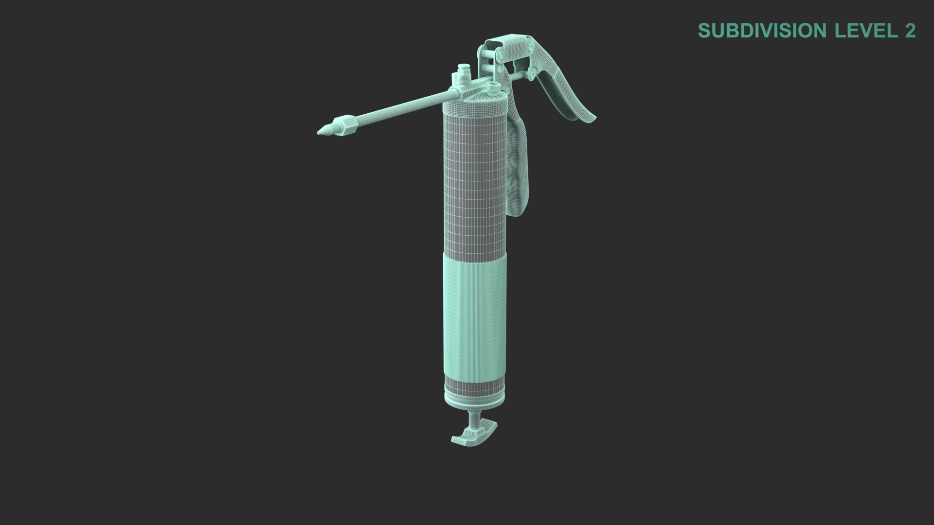 Grease Gun 3D Model - TurboSquid 1969067