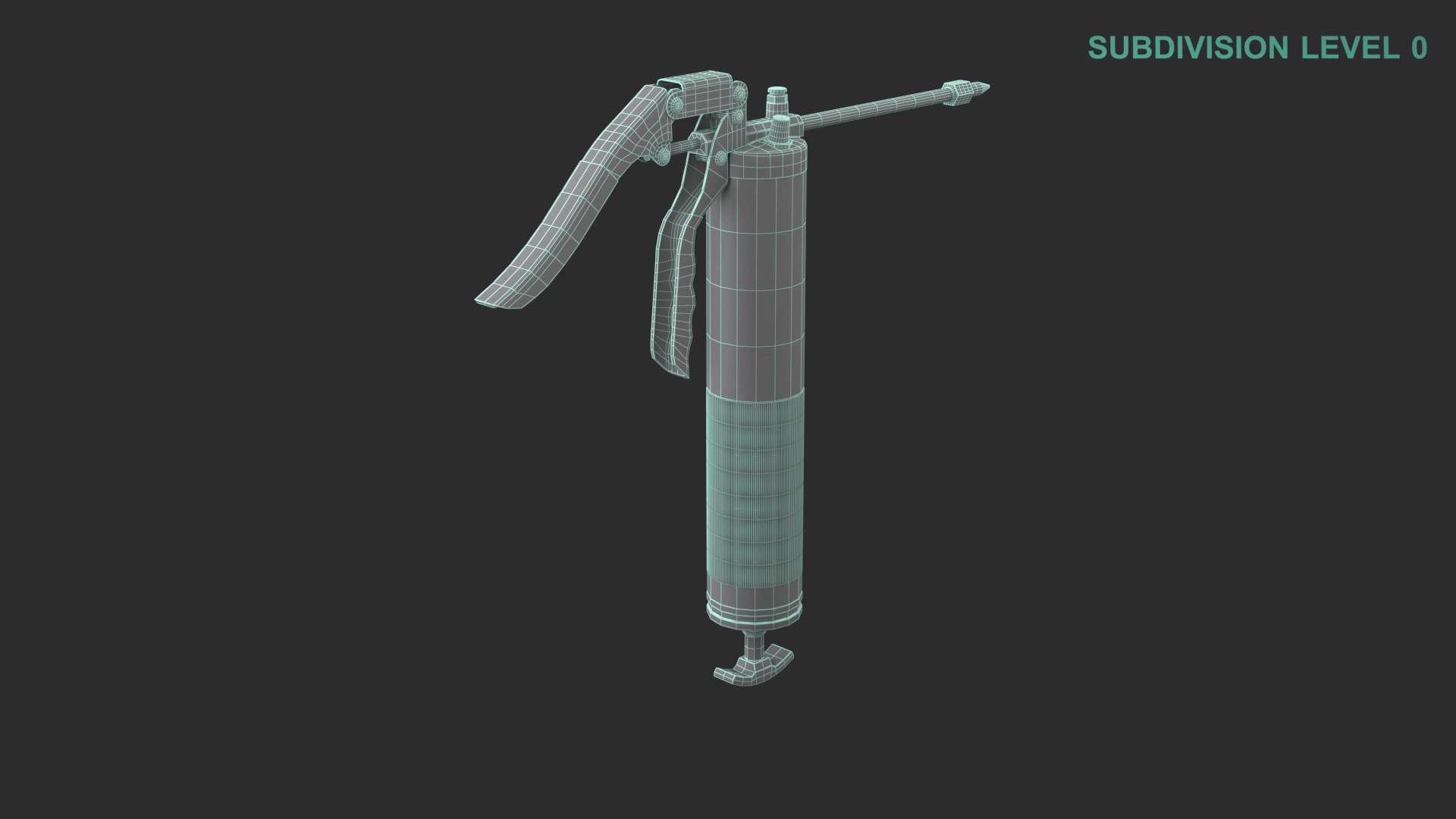 Grease Gun 3D Model - TurboSquid 1969067
