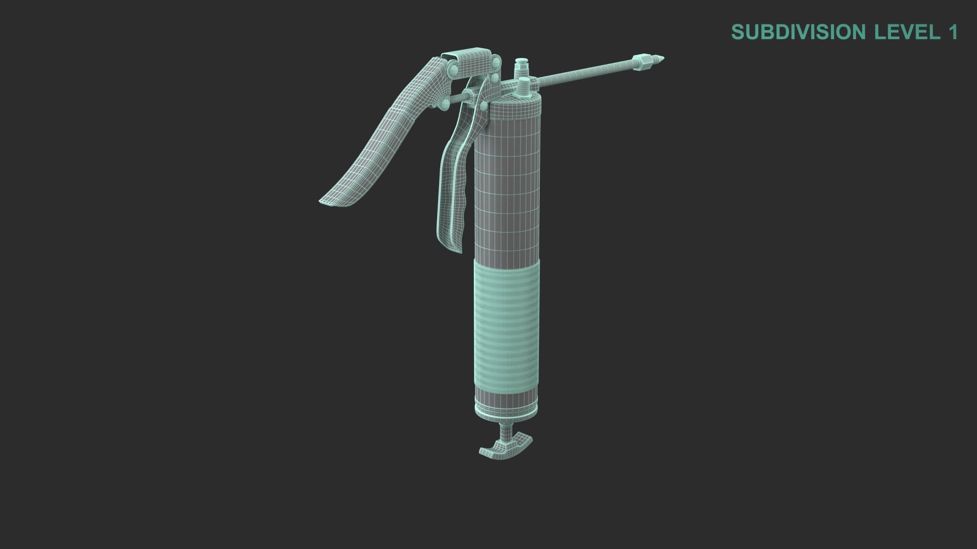 Grease Gun 3D Model - TurboSquid 1969067