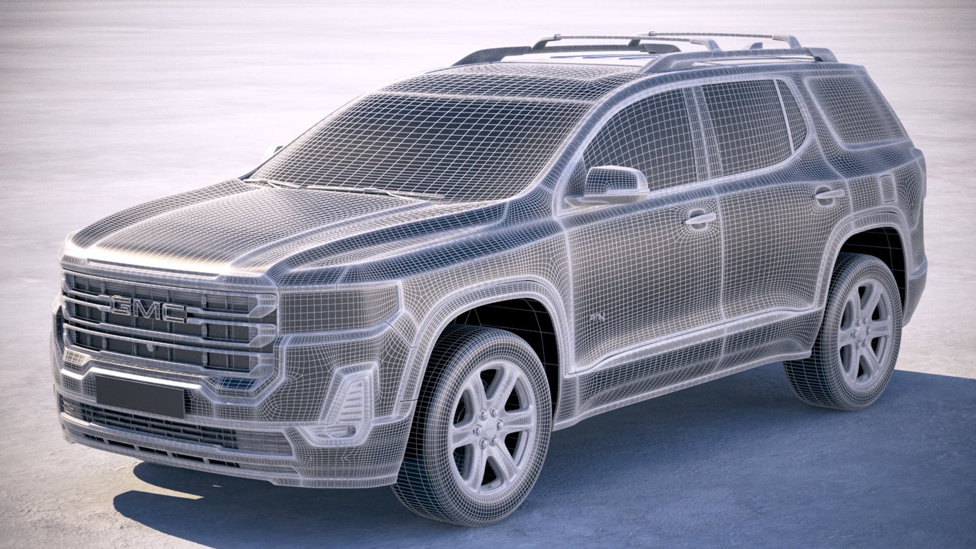 Gmc acadia 2020 model - TurboSquid 1396082