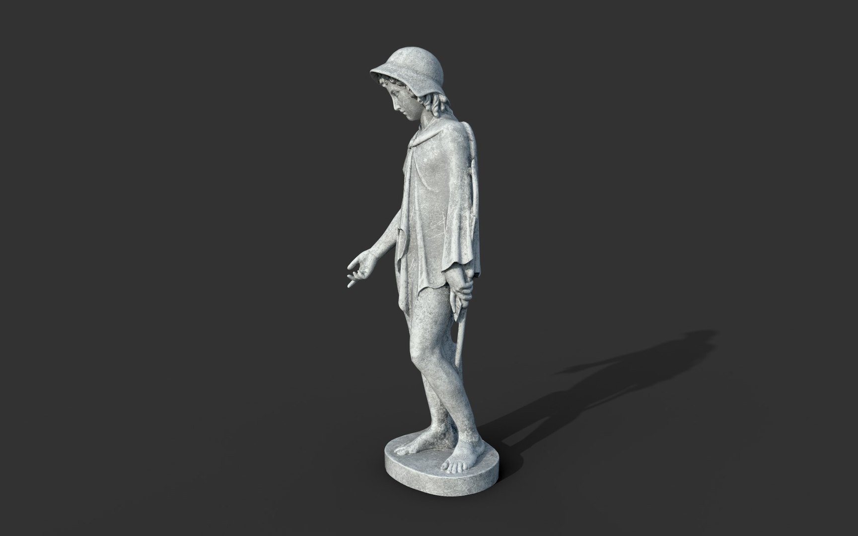 3D Man Statue Model - TurboSquid 1546125