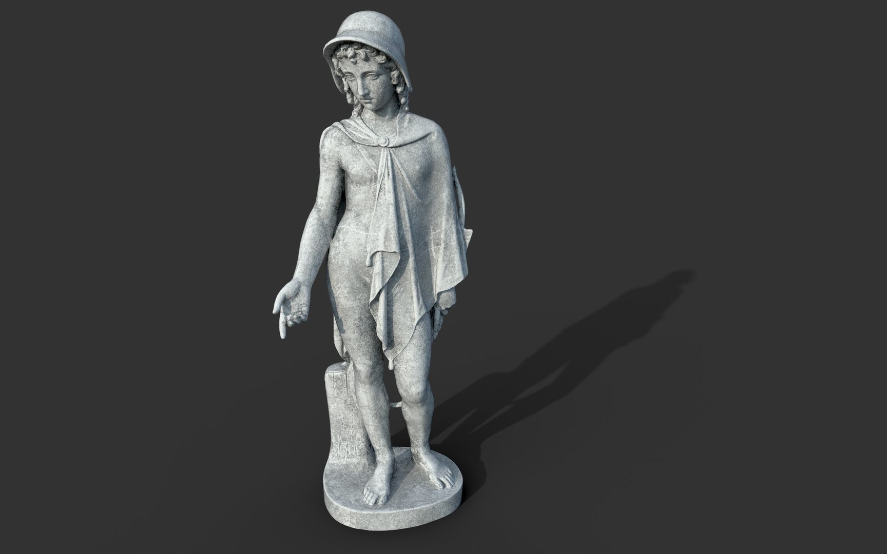 3D Man Statue Model - TurboSquid 1546125