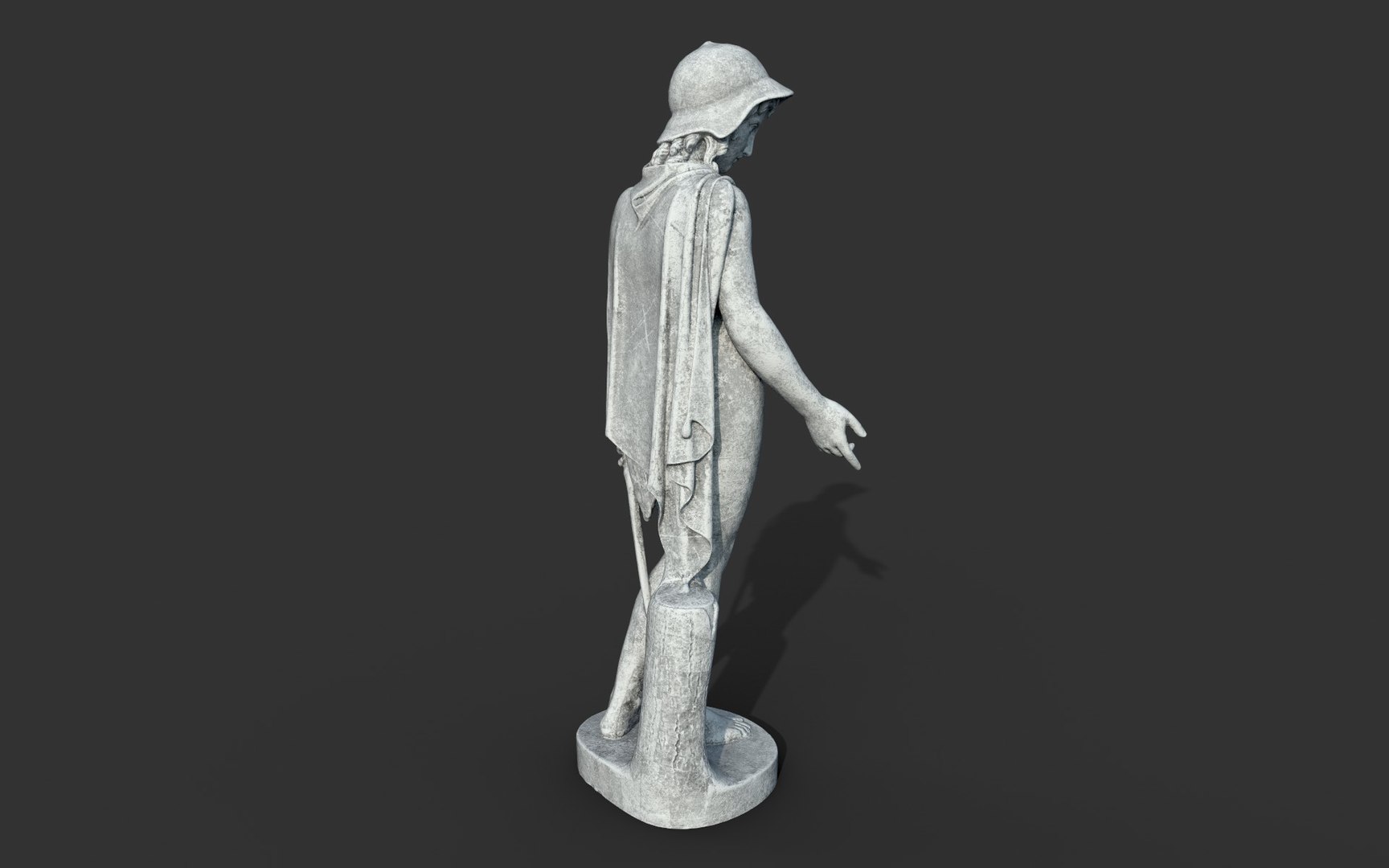 3D Man Statue Model - TurboSquid 1546125