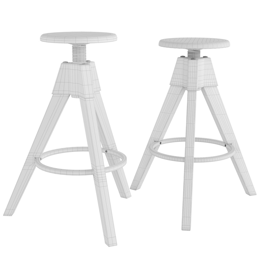 Bar Stool Signal Bodo 3D Model - TurboSquid 1811339