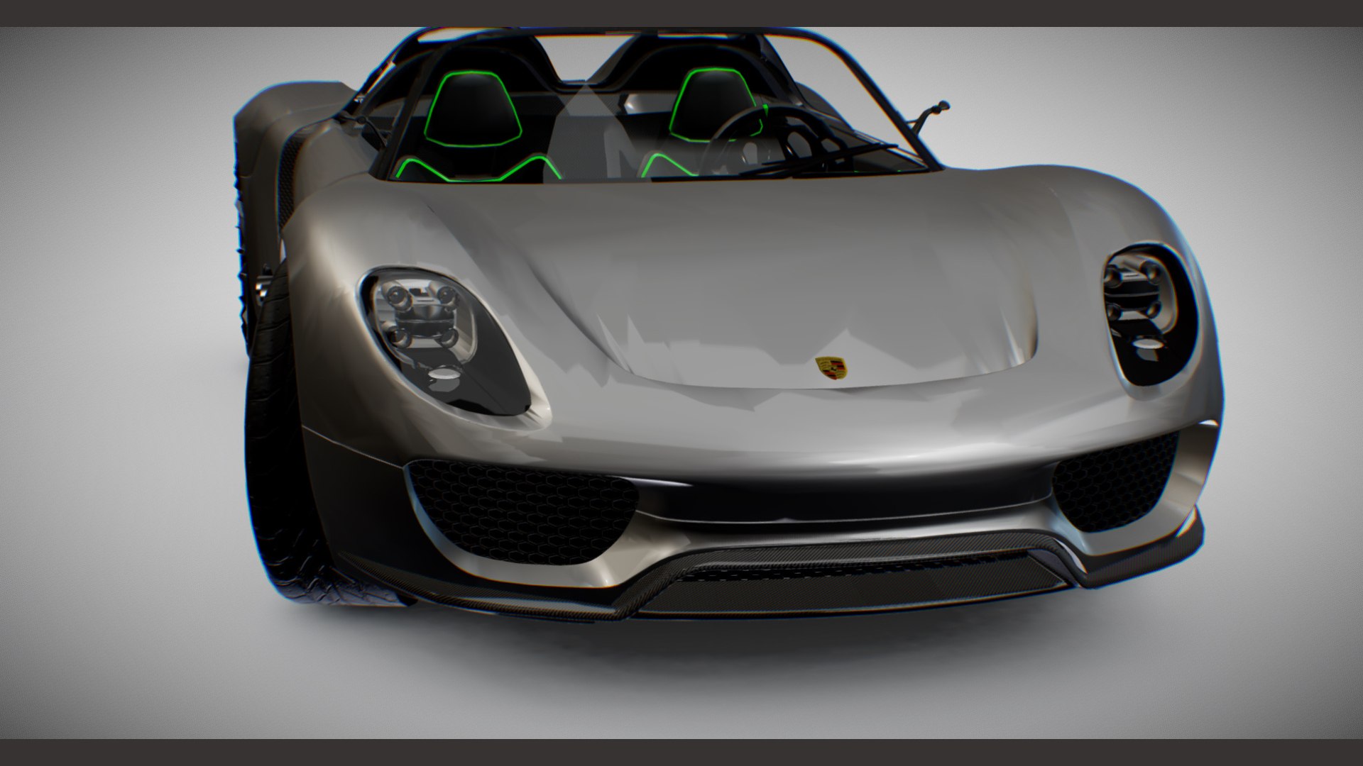 Porsche-918-spyder-interior Model - TurboSquid 1779071