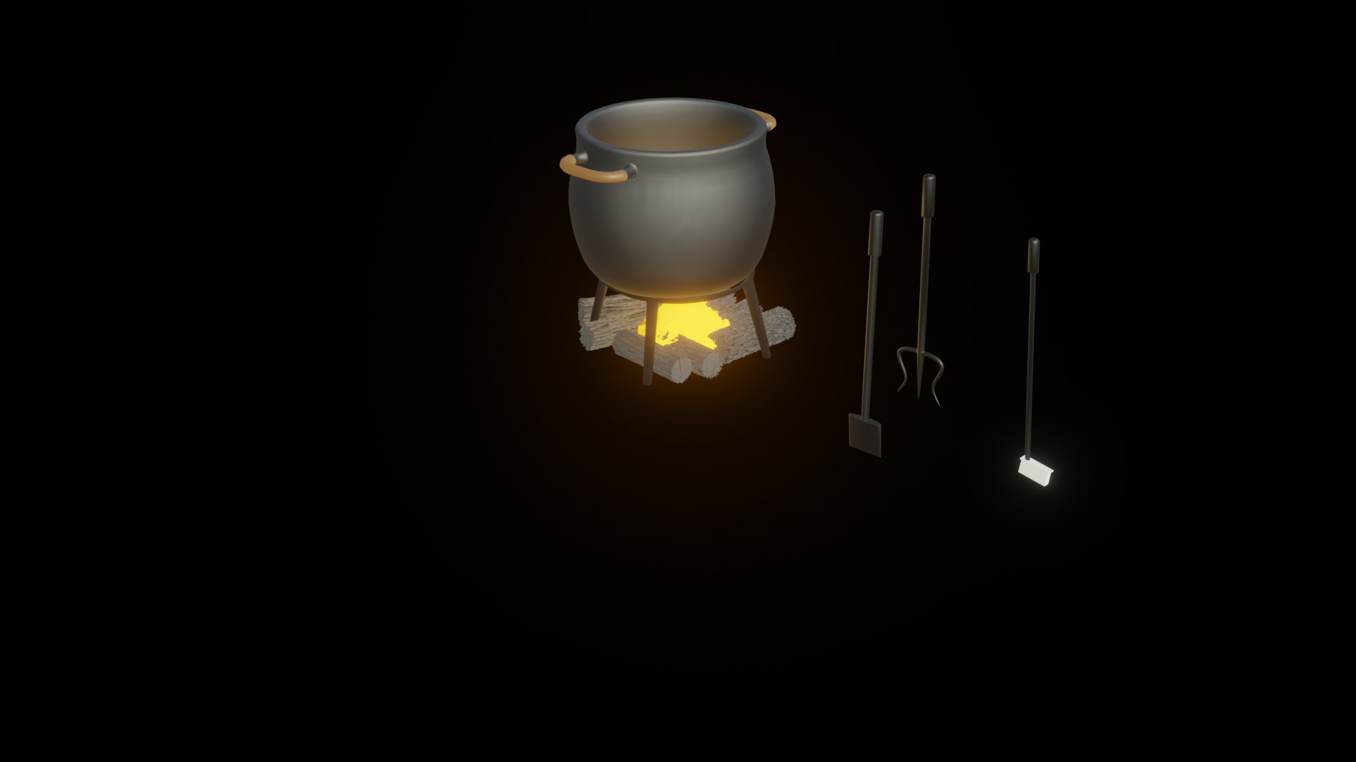 Cauldron 3D - TurboSquid 2063248