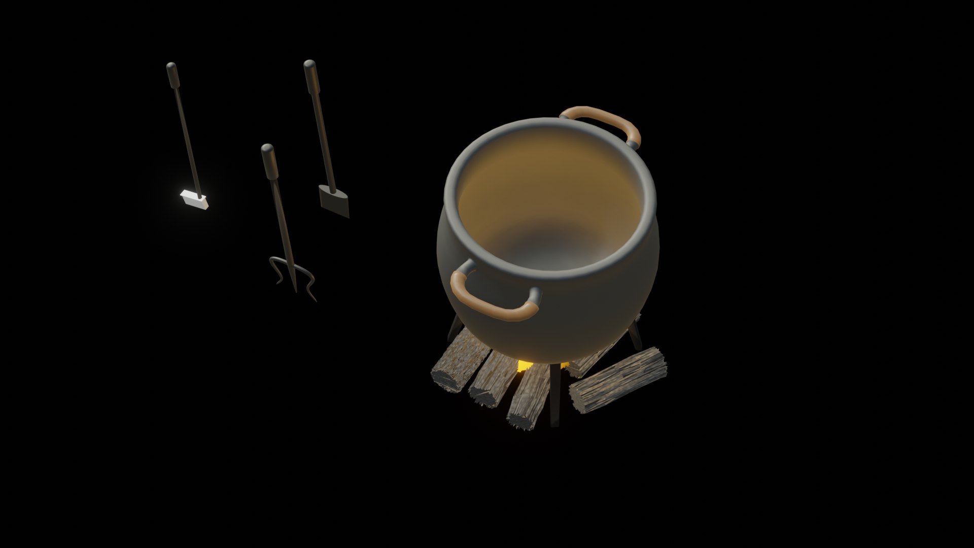 Cauldron 3D - TurboSquid 2063248
