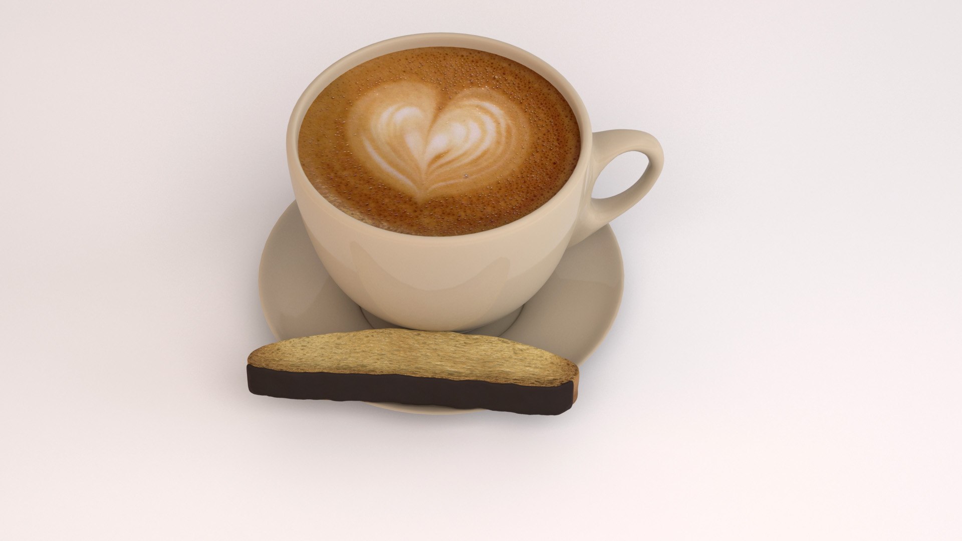 Coffee Latte Art 3D Model - TurboSquid 1509940