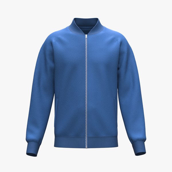 modelo 3d Raglan Sleeve Premium Knit Jacket Design - TurboSquid 1971285