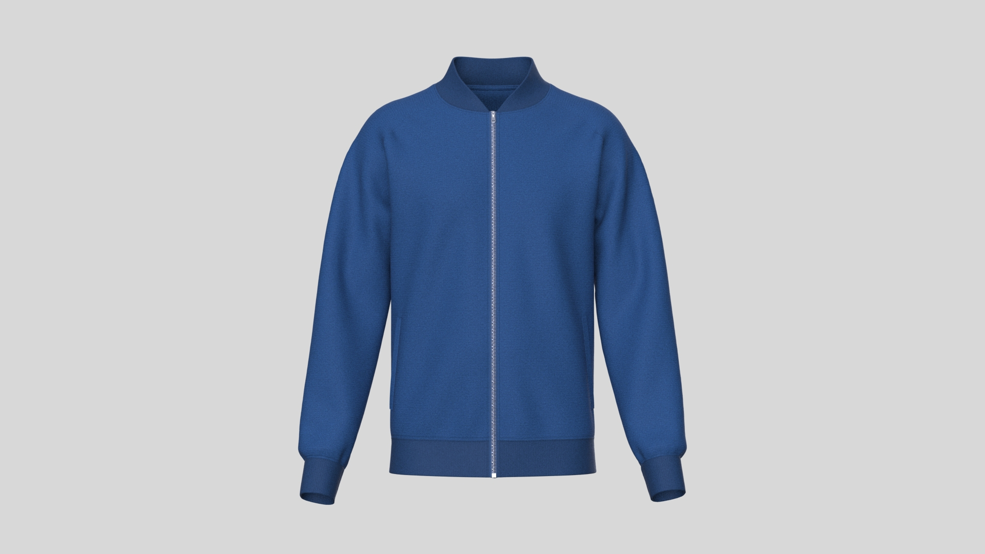 Raglan Sleeve Premium Knit Jacket Design 3D model - TurboSquid 1971285