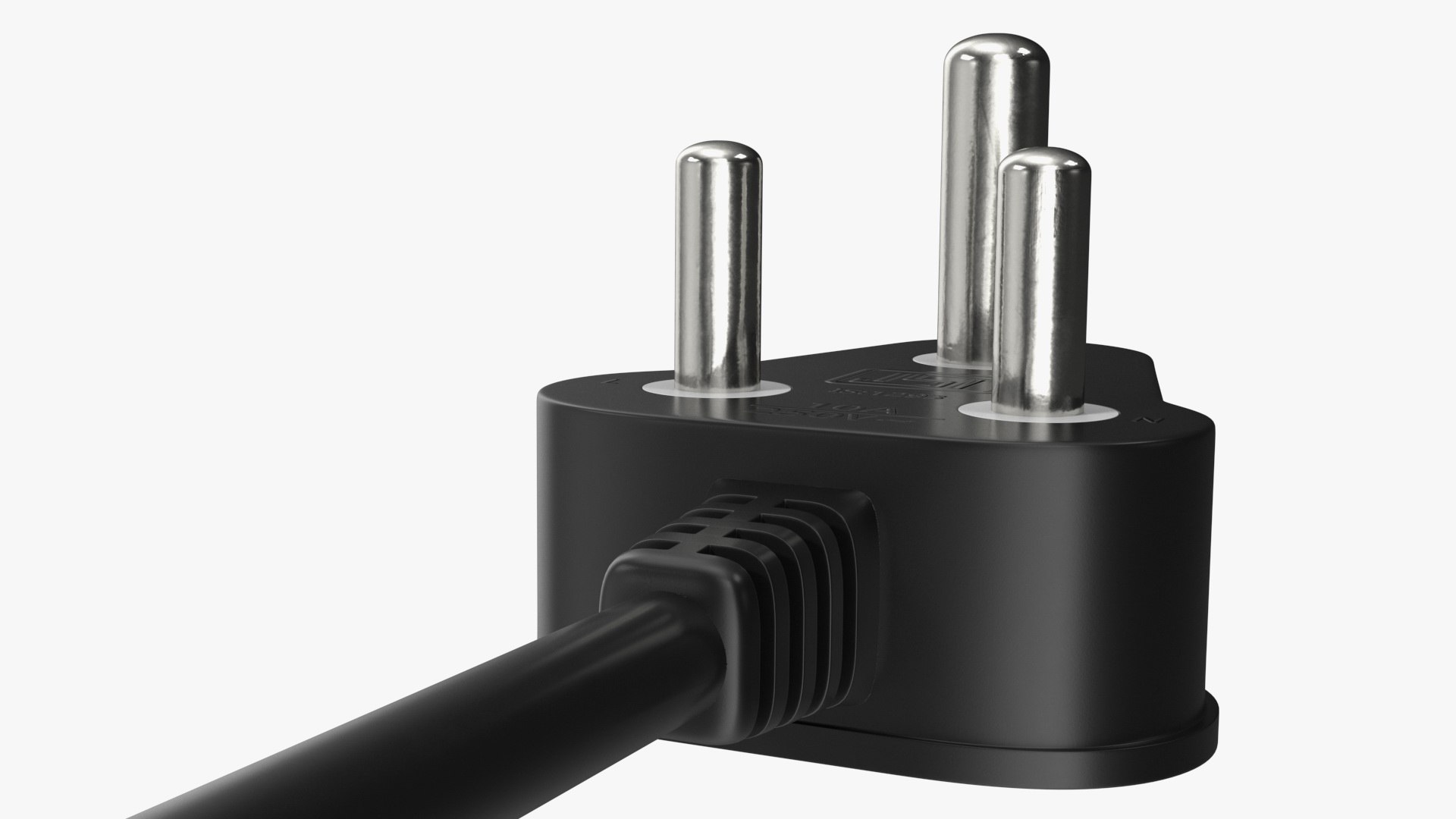 3D Type D Electric Plug Grounded Rigged - TurboSquid 2041024