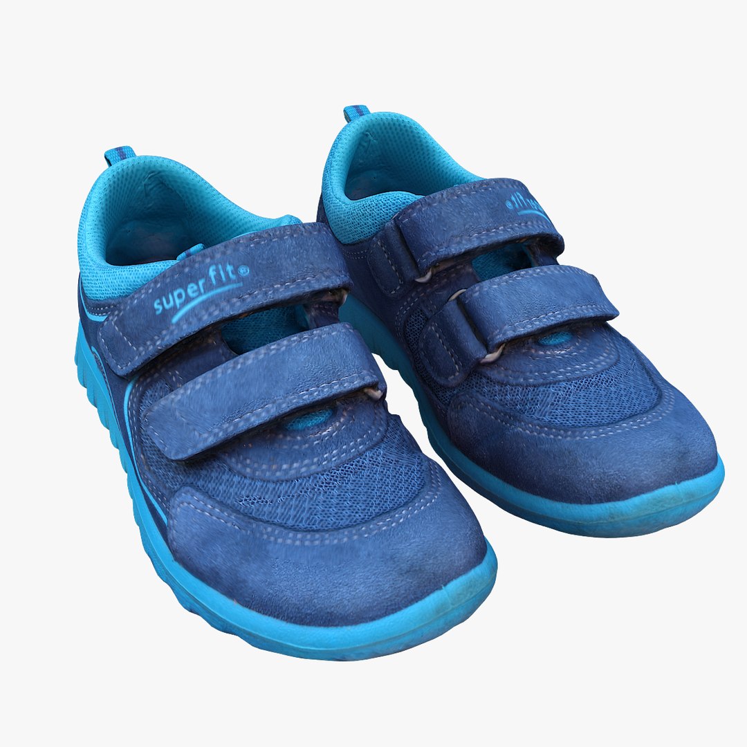 Kids shoes model - TurboSquid 1298925