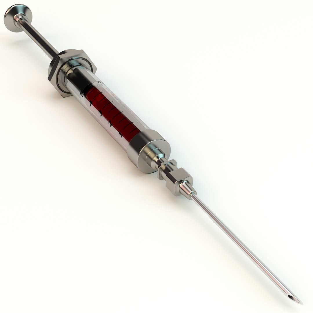 3d Syringe Model