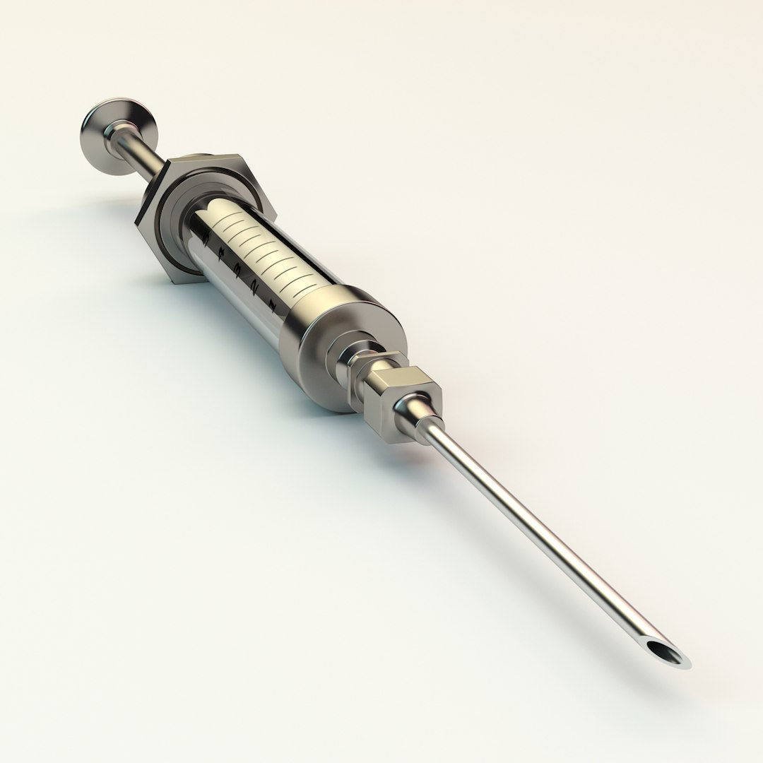 3d Syringe Model