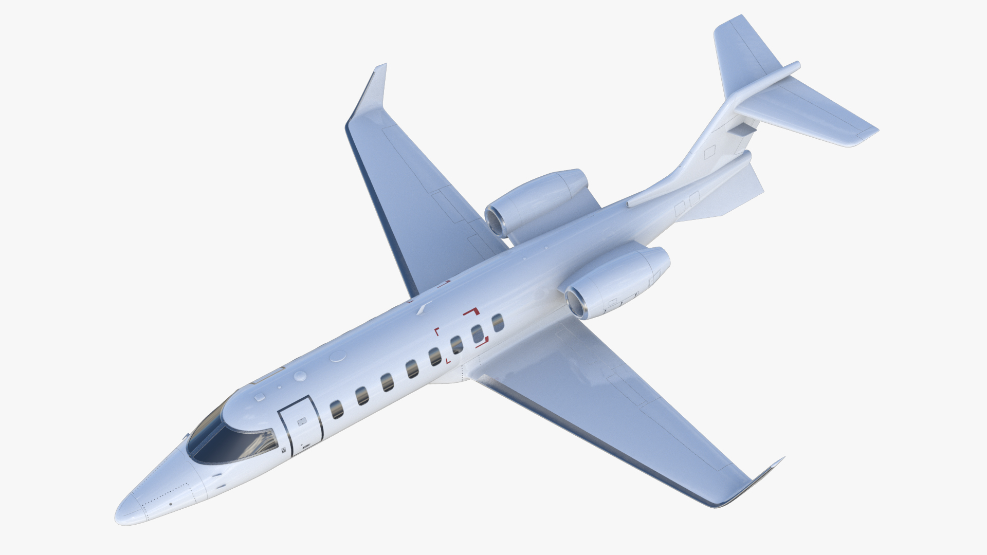 modelo 3d Learjet 45 - TurboSquid 1573568