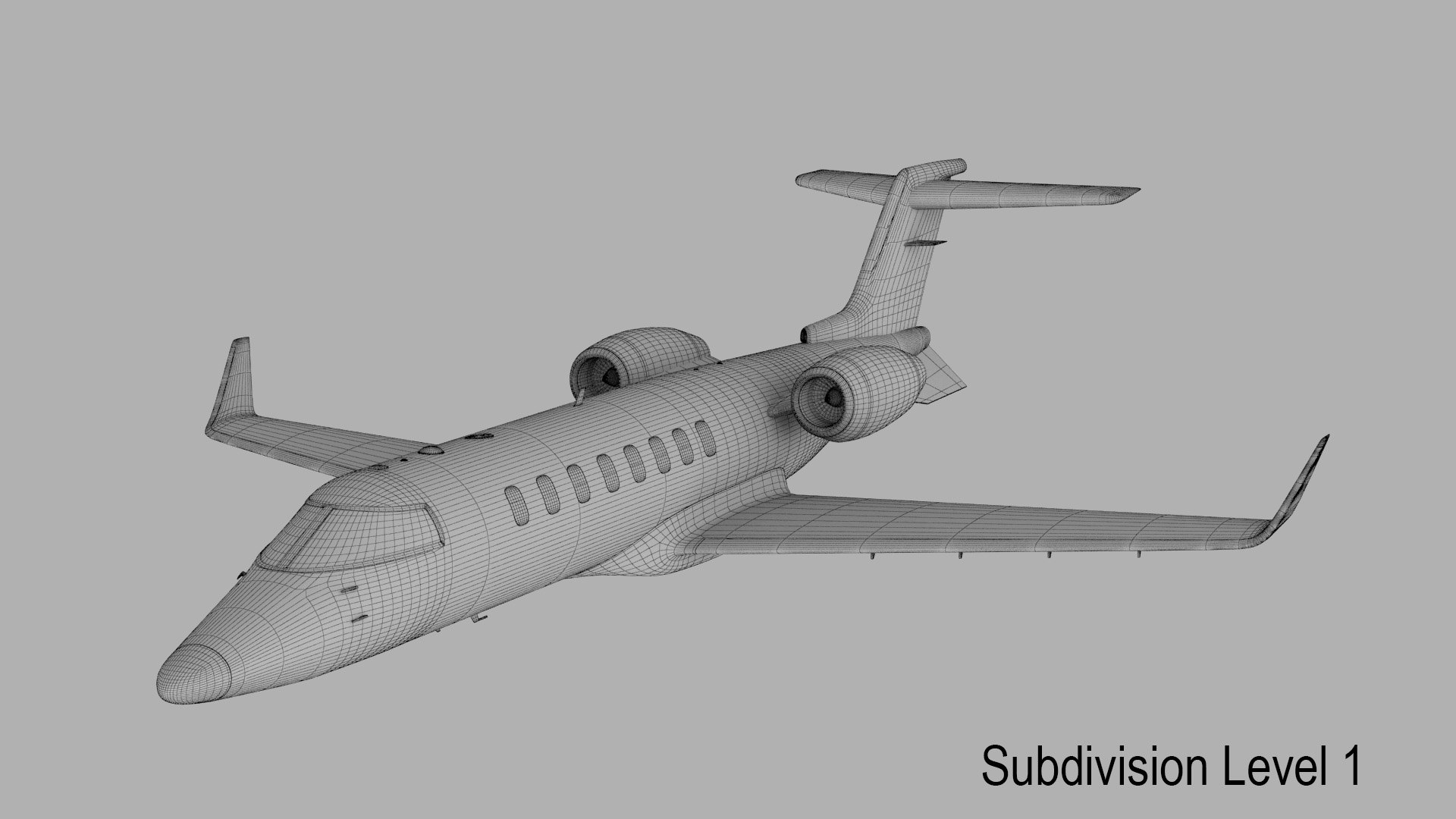 Learjet 45 Private Jet 3D Model - TurboSquid 1573568