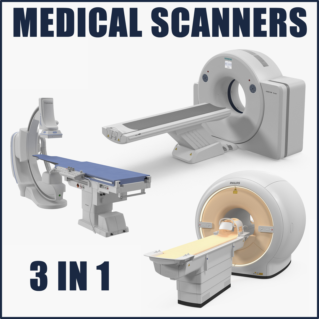Medical scanners 3D - TurboSquid 1244861