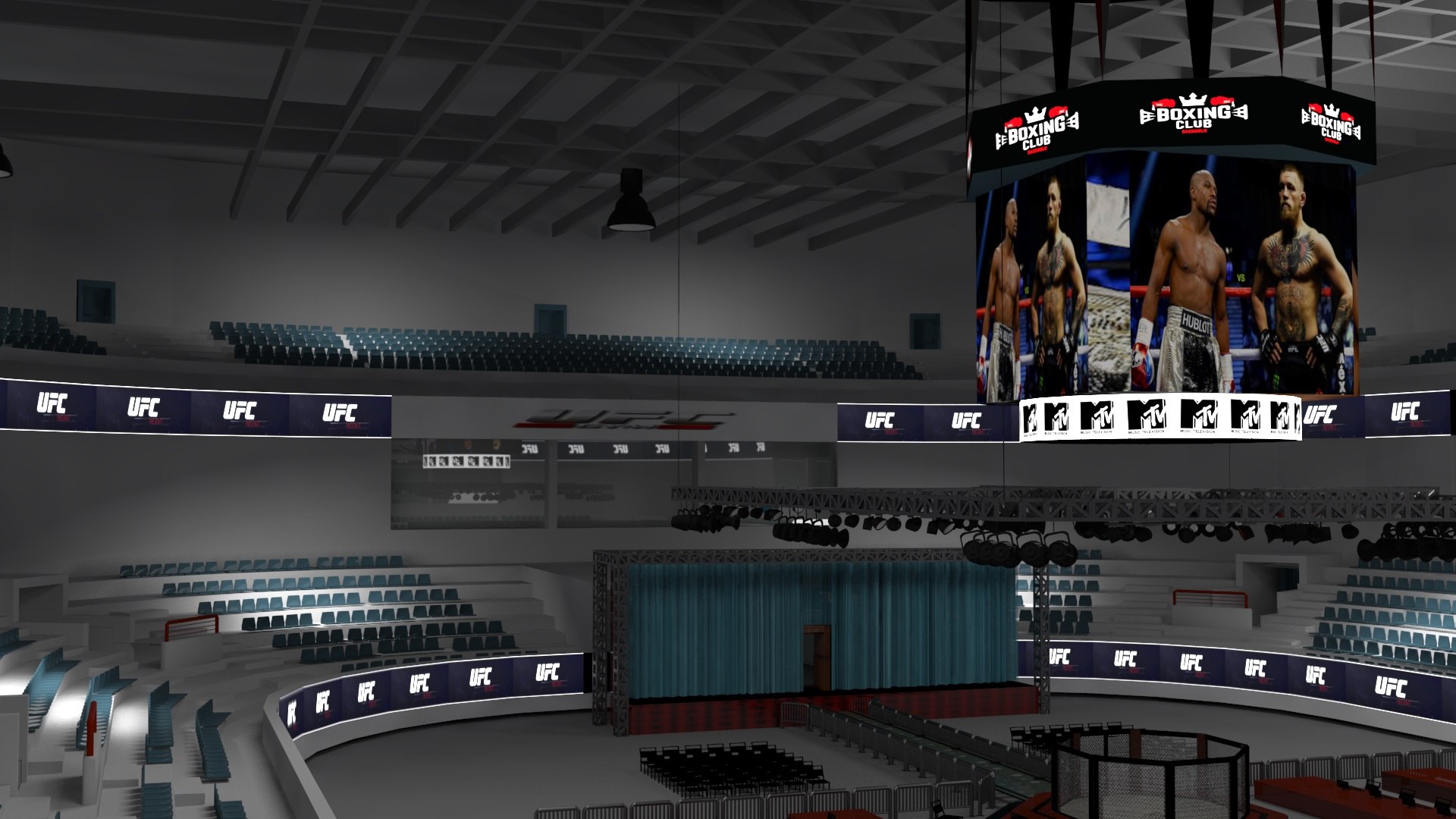 Stadium Ufc 3D - TurboSquid 1579768