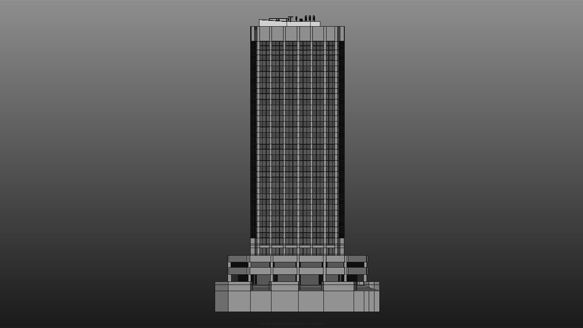 Quay Tower Building - Auckland - Circa 1989 Model - TurboSquid 2332943
