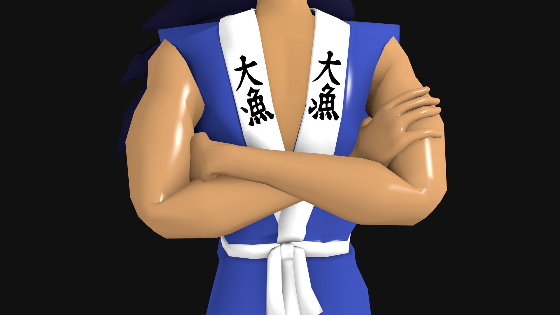 Mako Tsunami Yugioh Anime Lowpoly Model 3D - TurboSquid 1952897