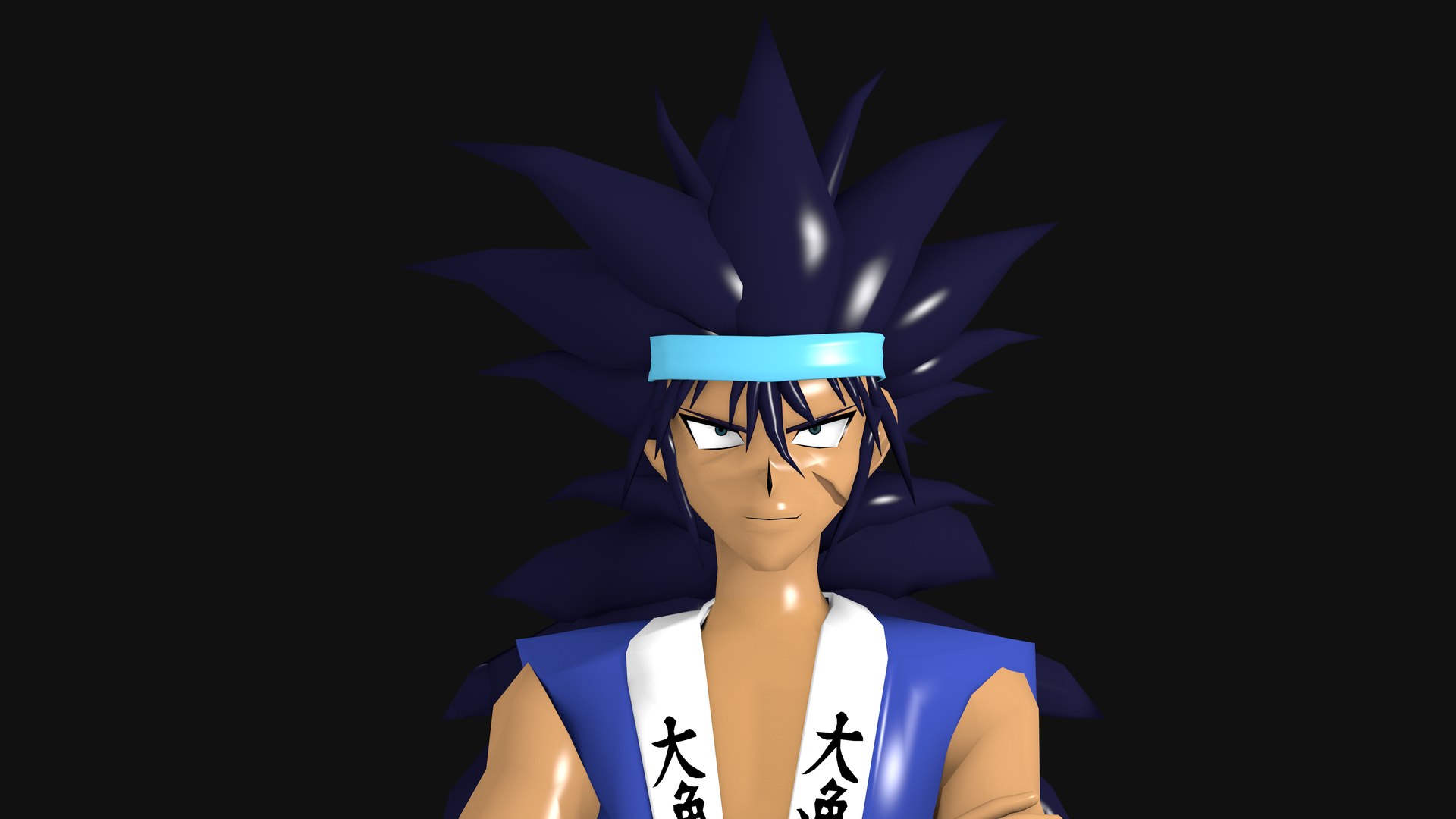 Mako Tsunami Yugioh Anime Lowpoly Model 3D - TurboSquid 1952897