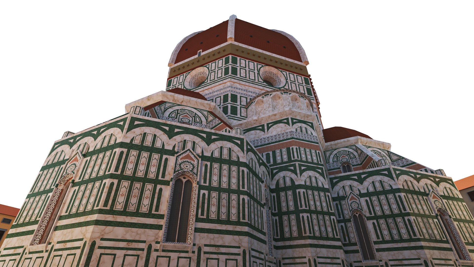 3D Cathedral Santa Maria Del Fiore - TurboSquid 2470901