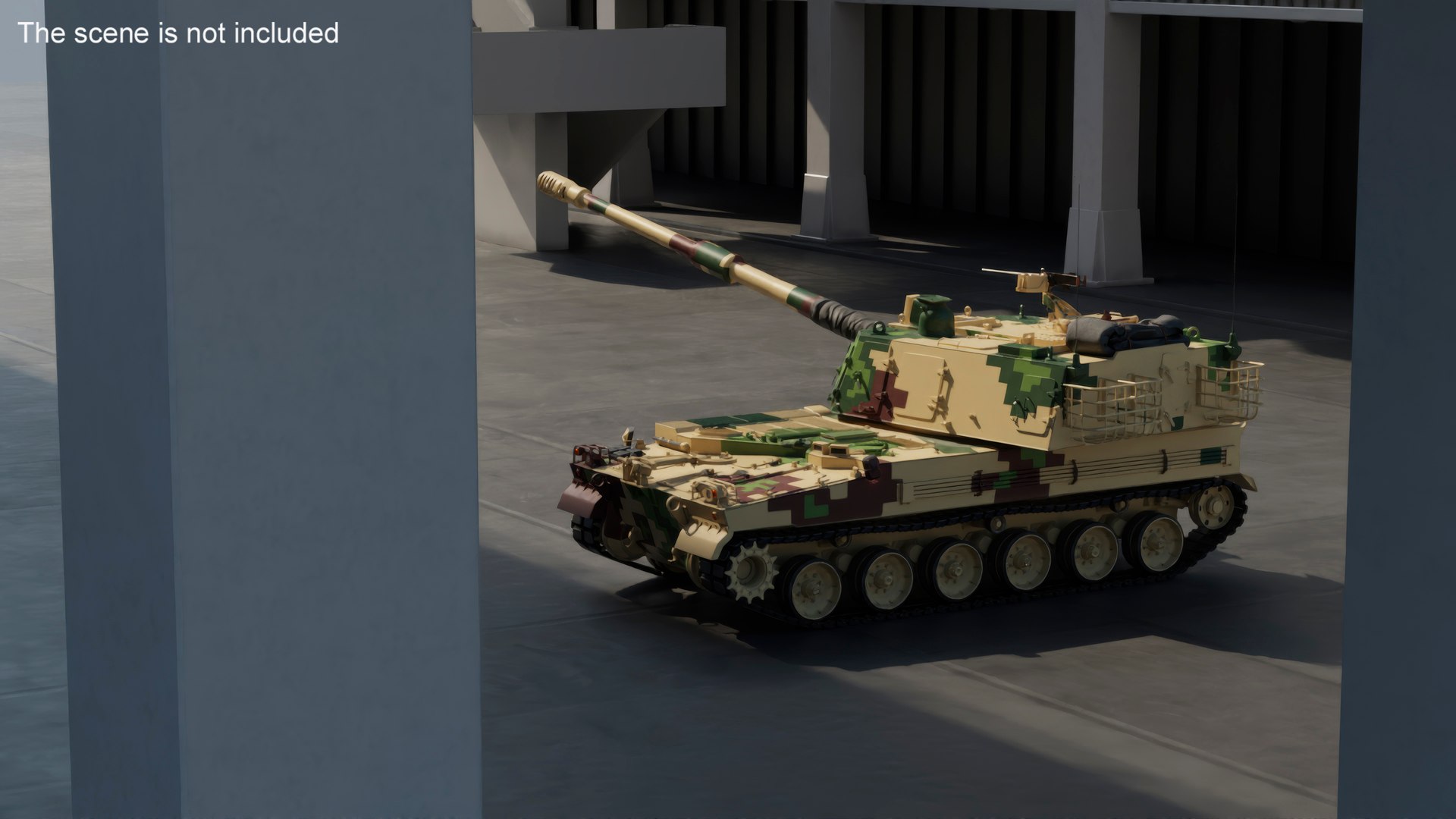 3D Self Propelled Howitzer K9 Thunder Rigged Model - TurboSquid 2242097