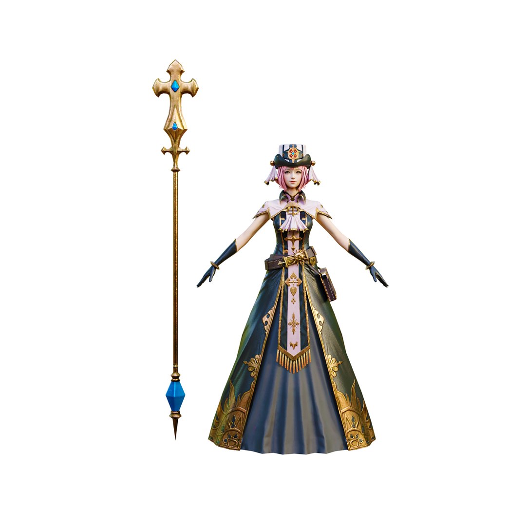 3D Queen Model - TurboSquid 2469349