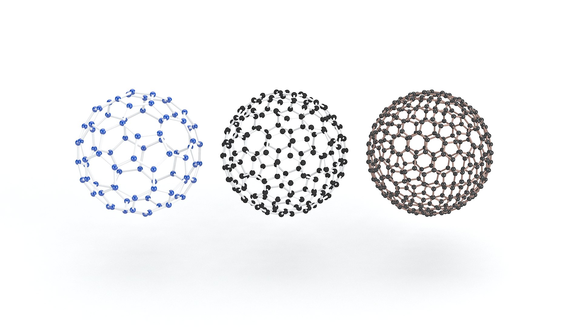 3D buckyballs model - TurboSquid 1257215
