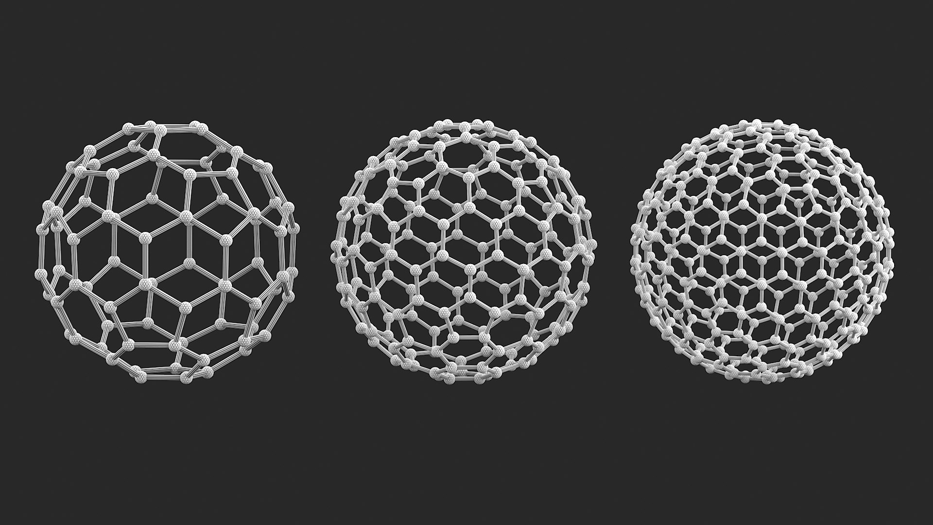 3D buckyballs model - TurboSquid 1257215