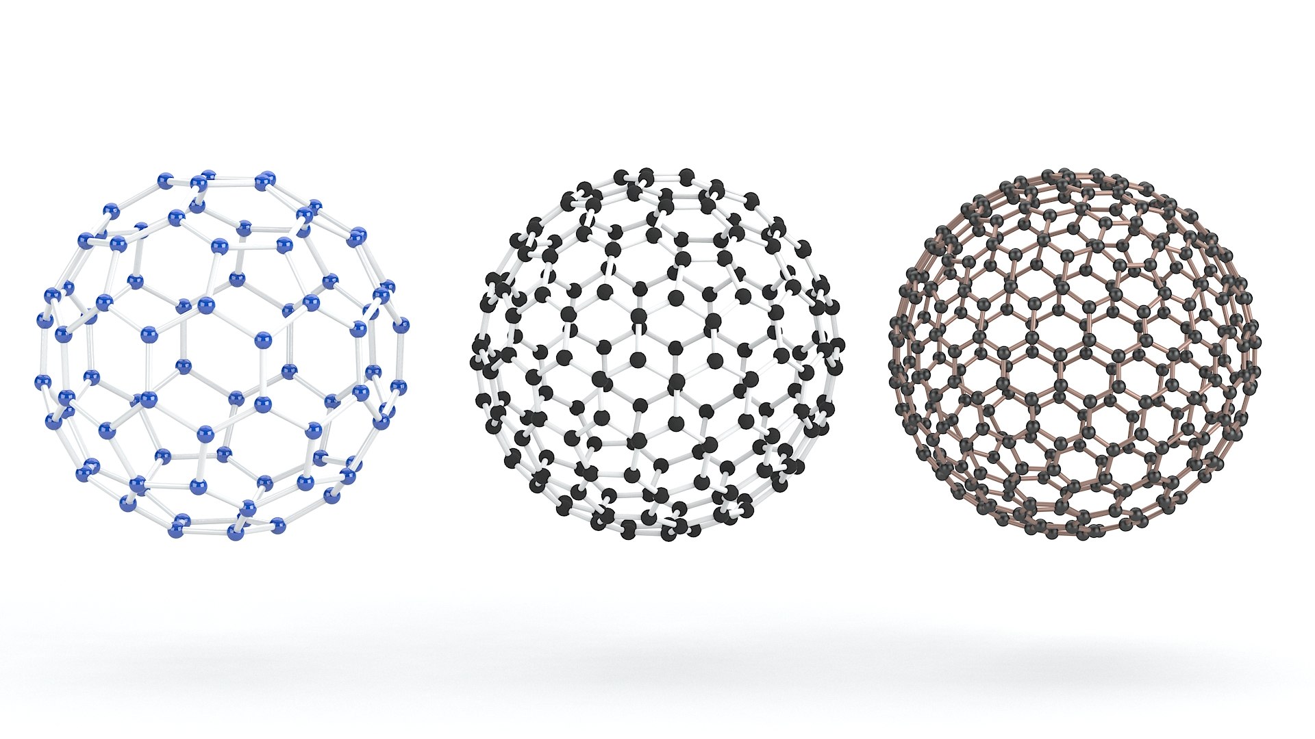 3D buckyballs model - TurboSquid 1257215