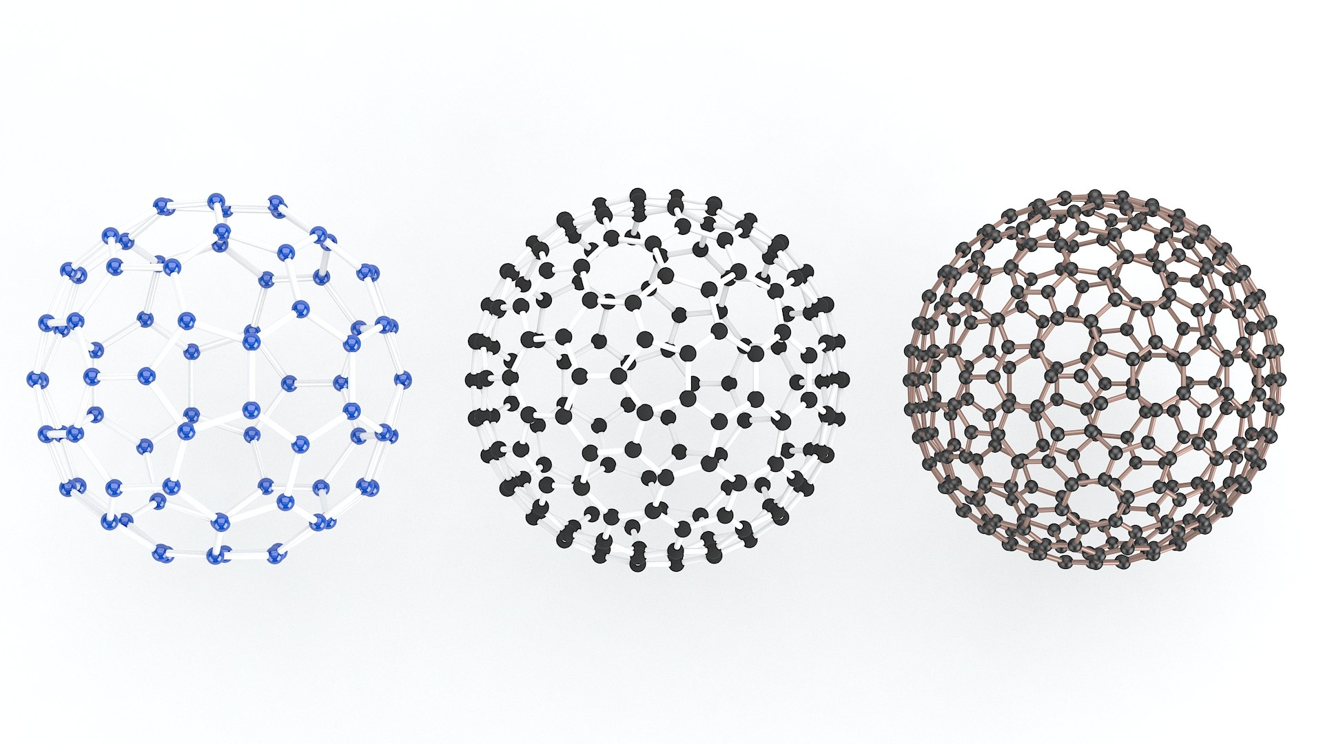 3D buckyballs model - TurboSquid 1257215