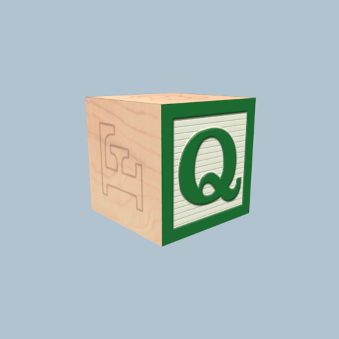 3d Classic Toy Blocks