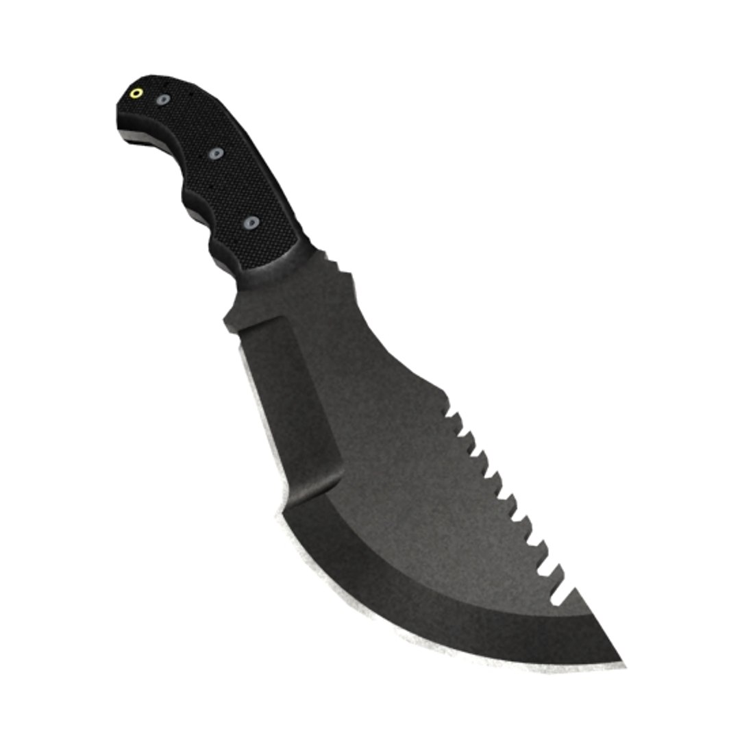Tracker Knife 3d Model