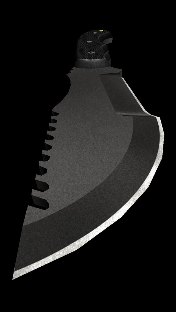 Tracker Knife 3d Model