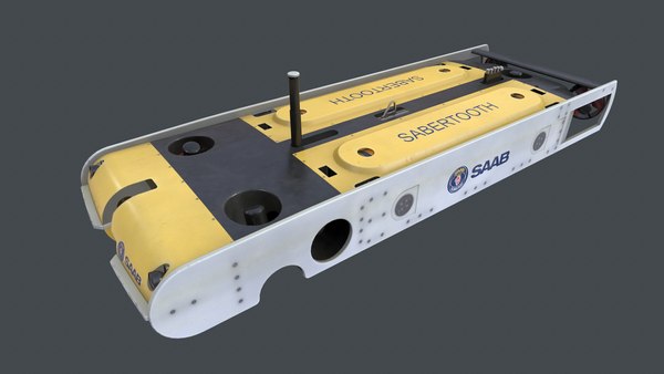 SAAB Sabertooth ROV Model 3D - TurboSquid 2453079