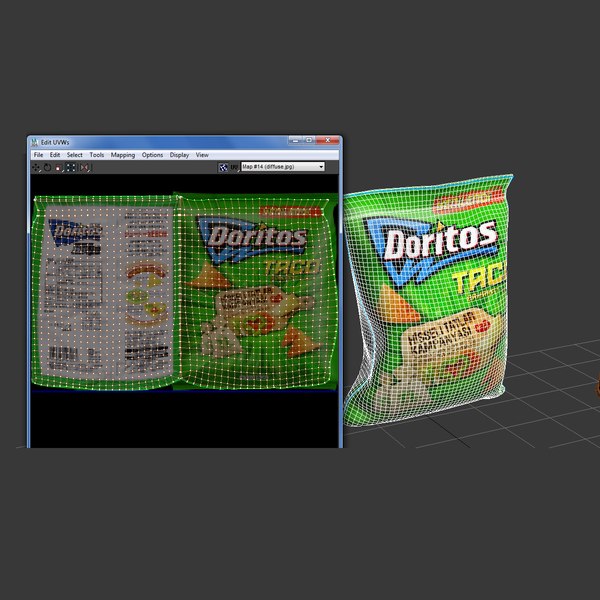 3d 3ds crisps chips